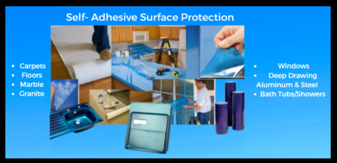 Surface Protection- Self adhesive and regular for Floors-Carpet ...