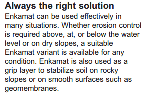 Enkamat Erosion Control- General Brochure