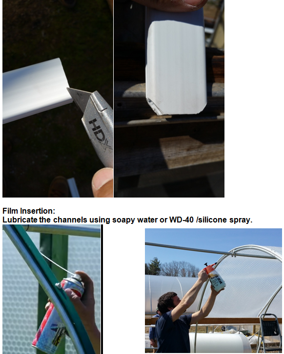 Solawrap Greenhouse Installation Guide- greenhouse plastic Installation