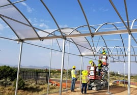 Greenhouse Covering SolaWrap Greenhouse Plastic