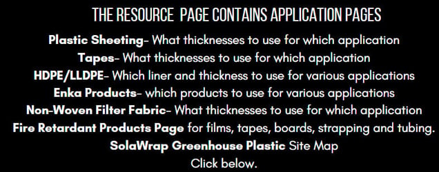 Mil Thickness Chart| Plastic Sheeting-What thickness to use when