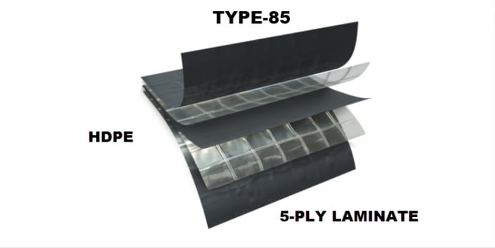 Type-85 Vapor Retarder, Class B, ASTM E 1745-11