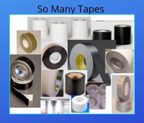 Tapes Comparison Chart: Polyken 225 FR/ 268 FR, Butyl Tape, Ultra Perm Tape