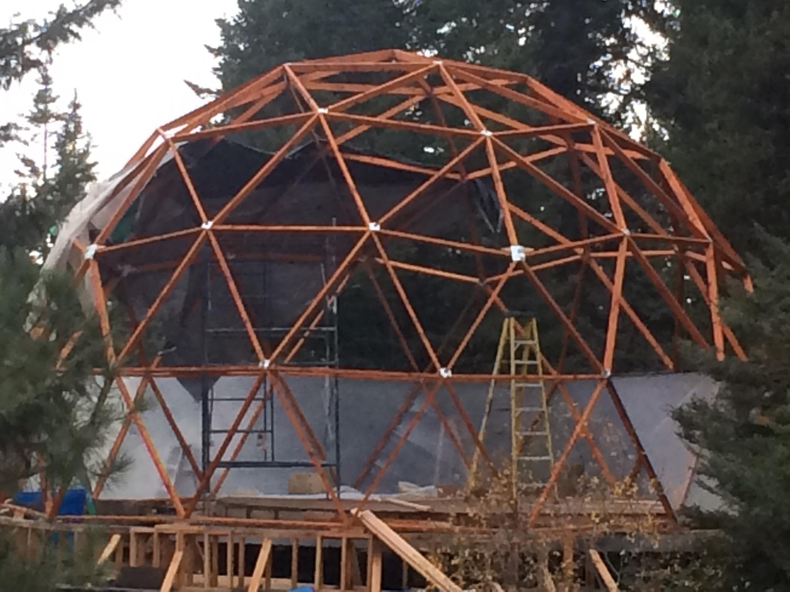SolaWrap Geodesic Greenhouse Structures